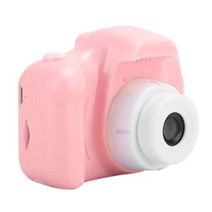 Portable Kids Camera Mini Children Kid Camera Digital Video Rechargeable Camera Toy with 2.0 Inch TFT Color Screen(Pink)