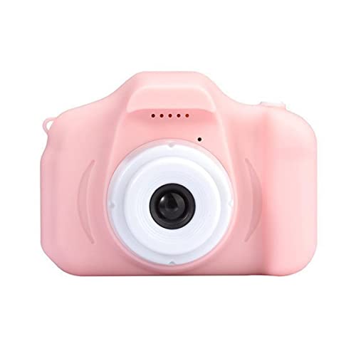 VGOLY X2S 2.0 Inch LCD Screen Mini Children Camera Digital Camera, for:800W+32G Memory Card+Card Reader+Cartoon Sticker (Color : Pink)