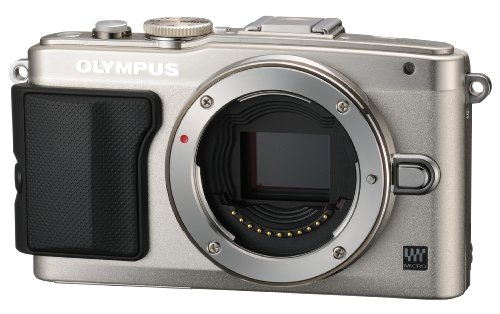 Olympus Mirrorless SLR E-PL6 Body Only (Silver) - International Version