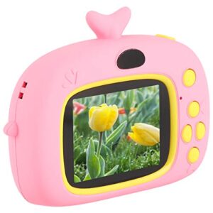 children camera, 2 inch color screen children digital camera cute handheld video recording camera mini cartoon digital camera toy with lanyard,festival gift birthday present for kids