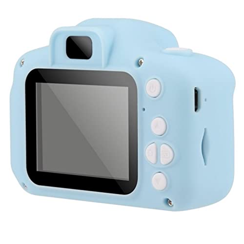 Kaadlawon Children's Digital Camera 2.0 LCD Mini Camera HD 1080P Children's Sports Camera Portable Toy Chritmas Birthday Festival Gift for Kids (Blue)