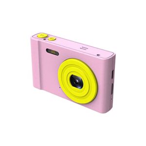 Kids Camera for Boys and Girls Digital Camera with Memory Card 16X Zoom Vlogging Camera 1080P Video Recorder with Multiple Unique Functions Great Birthday Electronic Toys for Children (Pink 32GB)