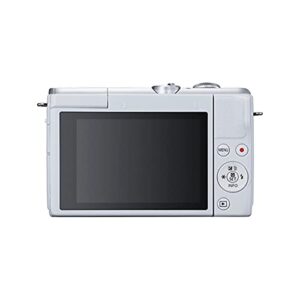 Camera EOS M200 Micro SLR Digital Camera Home Travel HD Camera. Digital Camera (Color : W)