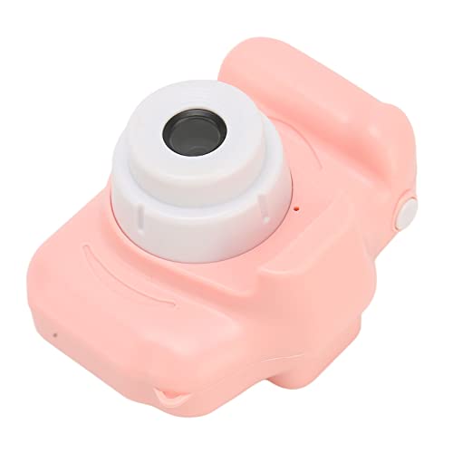 Emoshayoga Kids Digital Camera, Small Digital Camera Wide Applicability ABS Material Cute Pink 1080P HD Video for Home for Girls