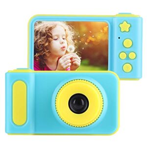 Portable Mini 1080P Children Digital Camera Video with 2.0 inch Colorful Screen,Cartoon Toy Camera Children Birthday Festival Gift