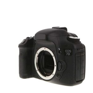 camera eos 7d 18 mp cmos digital slr camera body only digital camera