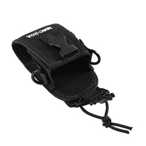 Universal Walkie Talkie Bag Pouch with Adjustable Shoulder Strap Portable Radio Holder Case Multi-Function for Kenwood/ Motorola/ HYT Two-Way Radio