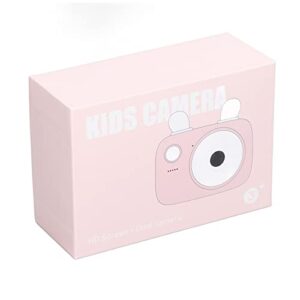 Kids Camera, Children Camera Toys 800mAh Battery Mini Portable for Outdoor for Playing Games for Travel (Candy Pink)