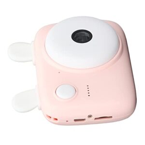 Kids Digital Camera, 1280x720 Timer Shooting Camera for Toddlers to Play Outdoor Games for Travel (Candy Pink)