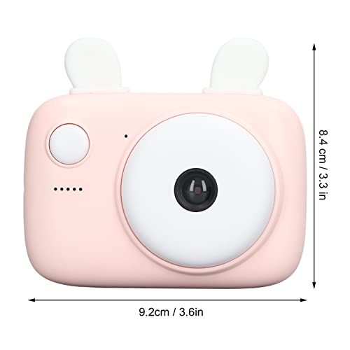 Kids Digital Camera, 1280x720 Timer Shooting Camera for Toddlers to Play Outdoor Games for Travel (Candy Pink)