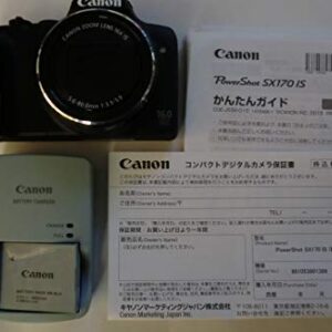 CANON PowerShot SX170 IS 3-Inch LCD 16 Megapixel Compact Camera, Black