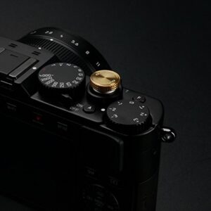 GARIZ XA-SB6 Soft Release Button (Stick-on Type), 0.5 inches (12 mm), Gold