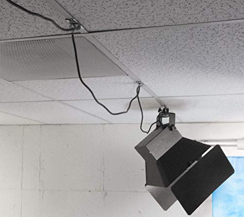 ALZO Suspended Drop Ceiling Photo Video Light Mount Kit for 2 Lights