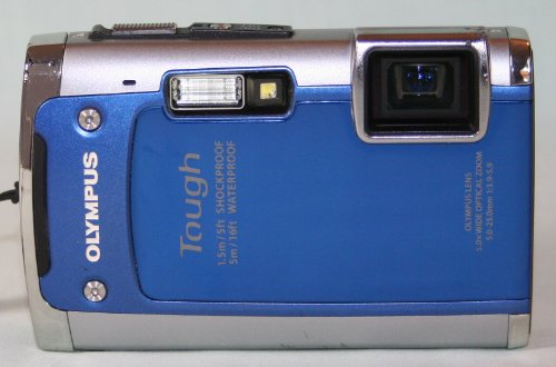 Olympus Tough TG-610 14MP 5x Optical Zoom Digital Camera Blue