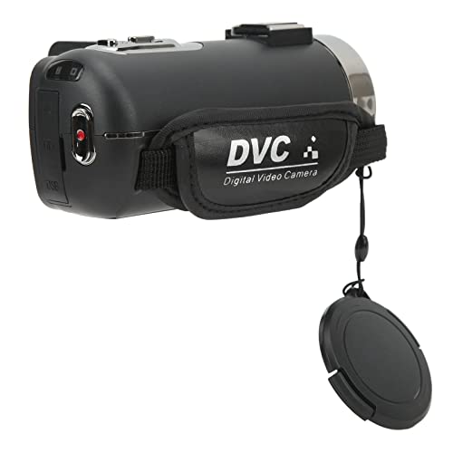 4K HD Digital Video Camera, 18X Digital Zoom Digital Recording Video Camera ABS for Shooting