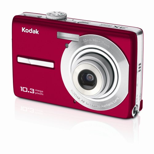 Kodak Easyshare M1063 10.3 MP Digital Camera with 3xOptical Zoom (Red)