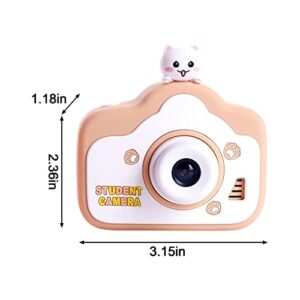 LADIGASU Children's Digital Camera HD Front and Rear Double Shot Mini 2.0 Inch Video Camera Kids Camera for 3 4 5 6 7 8 9 10 11 12 Year Old Boys/Girls,32GB SD Card