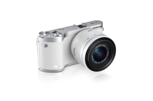 Samsung NX300 20.3MP CMOS Smart WiFi Mirrorless Digital Camera with 20-50mm Lens and 3.3" AMOLED Touch Screen (White)