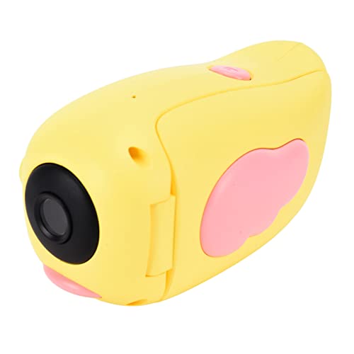 YYOYY Children Digital Camera, 2 Inch Screen HD Kids Camera, 4 Photo Stickers and 9 Filters, USB Rechargeable, Support Multiple Games, for GirlsBoys Birthday Gifts (Yellow)