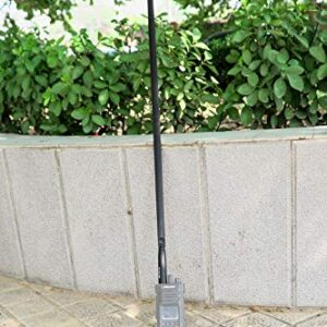 Retevis Ham Radio Antenna,Foldable Tactical Antenna Compatible with Baofeng UV-5R BF-F8HP Retevis RT29 RT-5R Ailunce HD1 Walkie Talkie,29inch Dual Band VHF UHF SMA-F Two Way Radio Antenna(1 Pack)