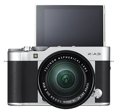 Fujifilm X-A3 Mirrorless Camera XC16-50mm F3.5-5.6 II Lens Kit - Silver