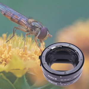 Meike Electronic Auto Focus Macro Extension Tube Set 13mm+18mm for Canon EOS RF Mount EOS R RP R5 R6 DSLR Cameras