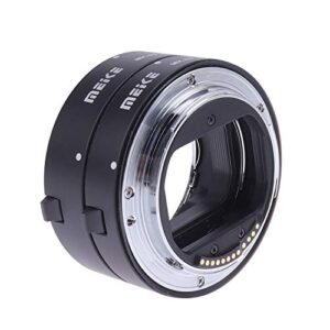 Meike Electronic Auto Focus Macro Extension Tube Set 13mm+18mm for Canon EOS RF Mount EOS R RP R5 R6 DSLR Cameras