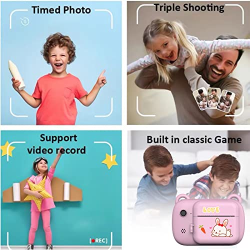 Camera for Kids, Digital Camera for Boys and Girls, 24MP Children's Camera, Full HD 1080p Rechargeable Electronic Mini Camera for Students, Teens, Point and Shoot Digital Cameras