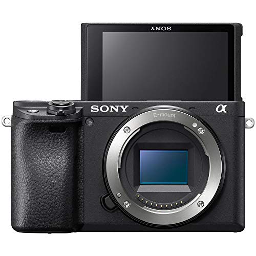 Sony Alpha a6400 Mirrorless Digital Camera w/ 16-50mm Lens (Black) and Striker Deluxe Bundle