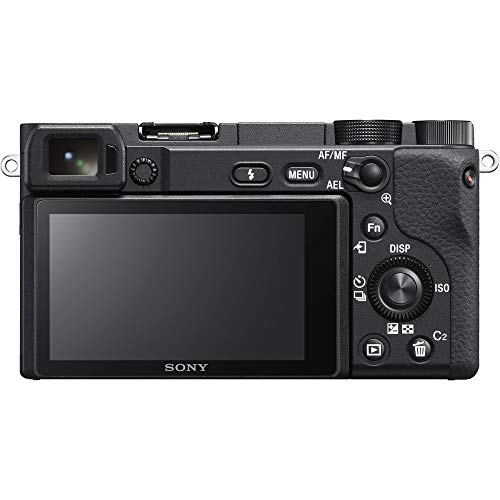 Sony Alpha a6400 Mirrorless Digital Camera w/ 16-50mm Lens (Black) and Striker Deluxe Bundle