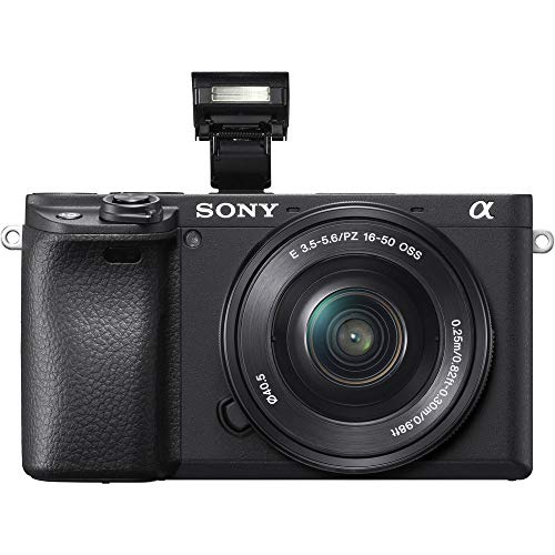 Sony Alpha a6400 Mirrorless Digital Camera w/ 16-50mm Lens (Black) and Striker Deluxe Bundle