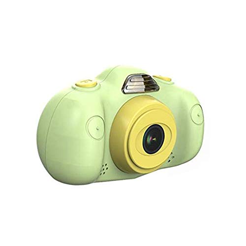 LKYBOA Green Children Camera，2.4Inch Children Digital Cameras for Girls Dual Lens for Year Old Boys Girls Outdoor