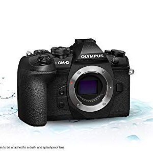 Olympus OM-D E-M1 Mark II, Micro Four Thirds System Camera, 16 Megapixels, 5-Axis Image Stabilizer, Electronic Viewfinder, Black