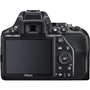 Nikon D3500 DSLR Camera with 18-55mm and 70-300mm Lenses (1588) + 64GB ExtremePro Card + 2 x EN-EL14a Battery + Corel Photo Software + Case + Telephoto Lens + More - International Model (Renewed)