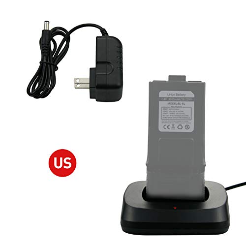 Vineyuan Walike Talkie Charger Station for GT-3 GT-3TP GT3 GT3TP &GT-3 Mark-II III Two Way Radio Battery Charging Base(Original)