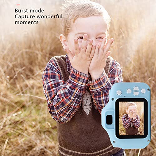 Digital Camera for Kids,1080P Kids Digital Video Camera with 2 Inch IPS Screen and 32GB SD Card for 3-12 Years Boys Girls Gift Birthday Gifts (Blue)