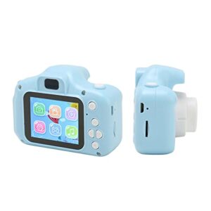 toddler camera, cute front rear 8mp 1080p hd video multi mode filter small digital camera 400mah capacity for girls for outdoor