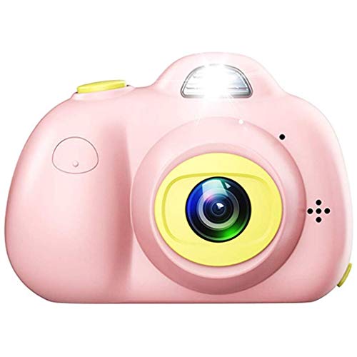 LKYBOA Kids Toys Camera Girls Boys Compact Cameras for Children Best Gift for 5-10 Year Old Boy Girl 8MP HD Video Camera Creative Gifts (Color : Pink)