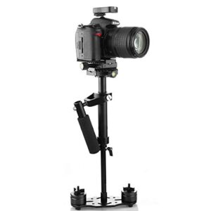 Wondalu S40 15.8'/40CM Handheld Steadycam Camera Stabilizer for DSLR Steadicam Canon Nikon GoPro AEE Video with Quick Release Plate