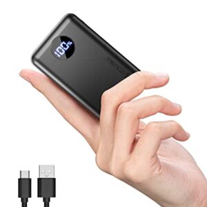 Coolreall Small Power Bank 20000mAh, 22.5W PD & QC4.0 Fast Charging Portable Charger, Compact External Battery USB C Input/Output with LED Display for iPhone Samsung Huawei Xiaomi AirPods etc