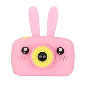 kid camera rabbit appearance, digital camera girls camera toys, full hd 1080p kids digital camera toy with lanyard and charging cable