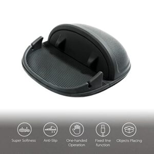 YAKEFLY Car Phone Holder,Car Dashboard Phone Holder,Horizontal 360° Rotatable Car Phone Holder Mount,Anti Slip Silicone Phone Mount for Car Dashboard