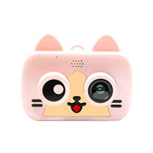 lkyboa cartoon children camera, camera digital for girls and for outdoor toy children’s gift size 8.2x5.8x3.1 cm (color : b)