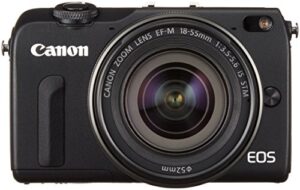 canon mirrorless slr eos m2 stm lens kit eosm2 l1855stmk-bk