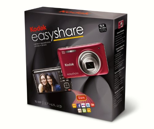 Kodak Easyshare M5350 Digital Camera (Red)