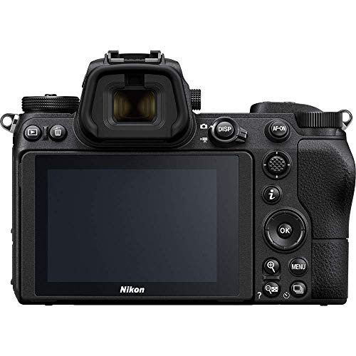 Nikon Z6 24.5MP FX-Format 4K Mirrorless Digital Camera (Body) FTZ Mount Adapter Kit Bundle (Renewed)