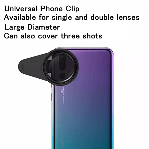 Kase 41mm Clip on Phone Magnetic CPL Filter Kit Includes Polarizer Filter, GND1.2 Filter, Lens Clip for iPhone 14 13 12 11 8 7 XR X XS, Android Smartphone