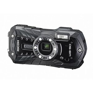 ricoh wg-50 black waterproof 14m withstand shock 1.6m cold -10 ° ricoh wg-50 bk 04571(japan import-no warranty)