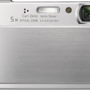 Sony Cybershot DSCT300 10.1MP Digital Camera with 5x Optical Zoom with Super Steady Shot (Silver)