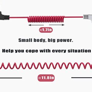 TRS to TRRS Cable, Ancable 3.5mm Male to Male Right Angle Adaptor Cable Compatible for Rode SC7, iPhone, Smartphone Connect, VideoMic, VideoMicro Go, BOYA